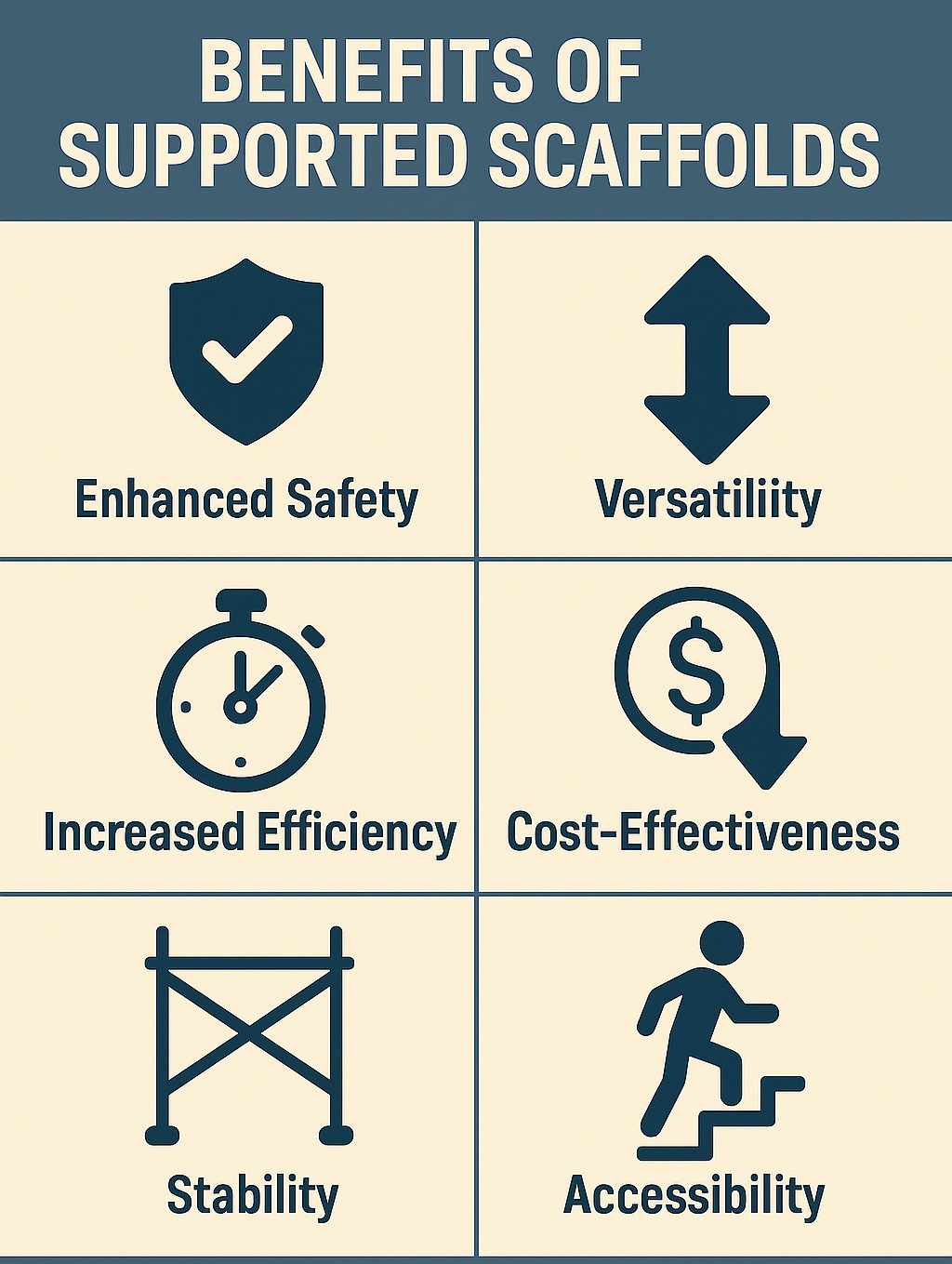 Supported Scaffold: Types,Uses, Parts - SCAXA