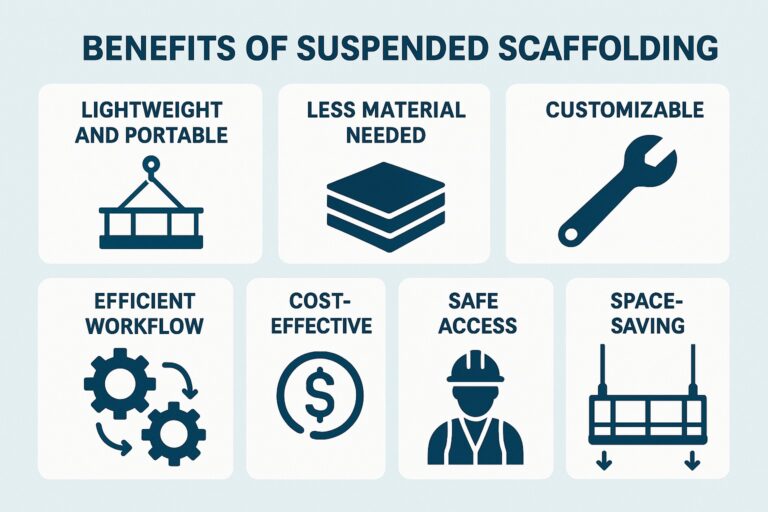 Suspended Scaffolding: Types,Uses, Parts - SCAXA