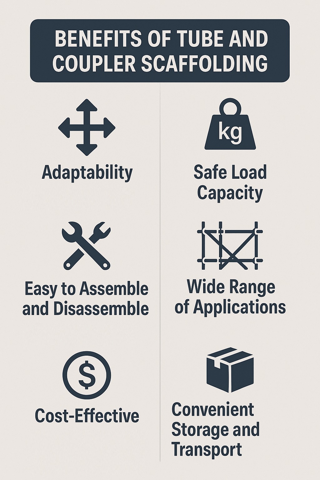 Tube and Coupler Scaffolding: Uses, Parts, Benefits - SCAXA
