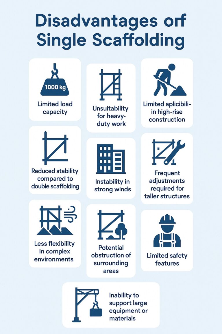 Single Scaffolding: Diagram, Images, Uses - SCAXA