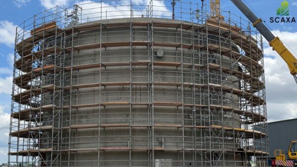 Suspended Scaffolding: Types,Uses, Parts - SCAXA