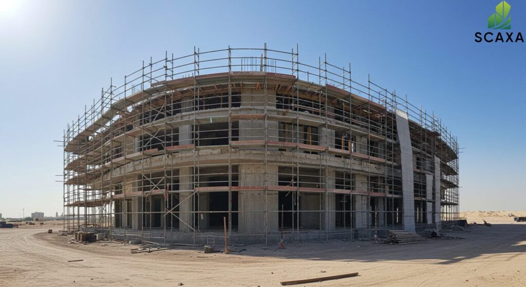Scaffolding Rental Services in UAE - SCAXA
