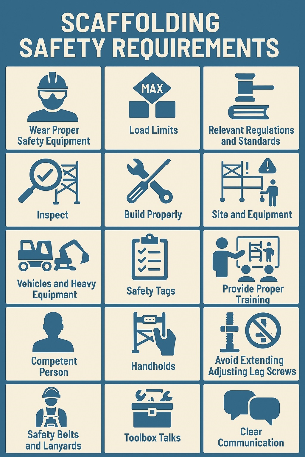 17 Scaffolding Safety Tips - SCAXA