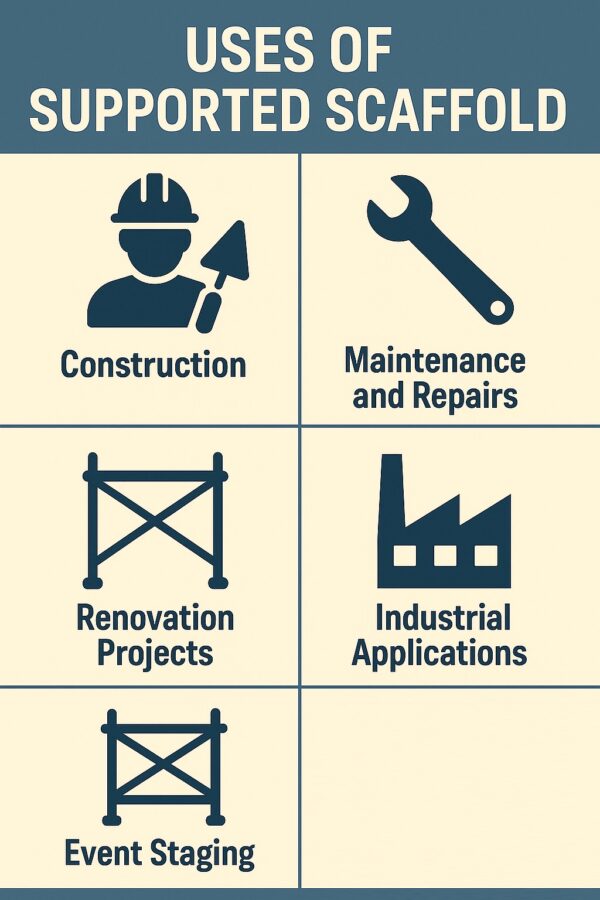 Supported Scaffold: Types,Uses, Parts - SCAXA