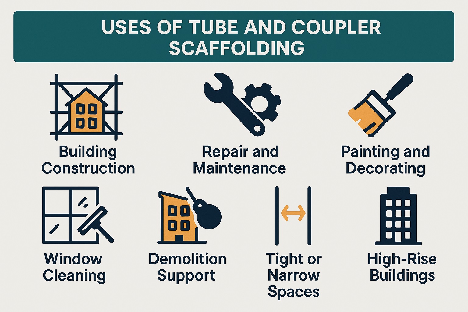 Tube and Coupler Scaffolding: Uses, Parts, Benefits - SCAXA